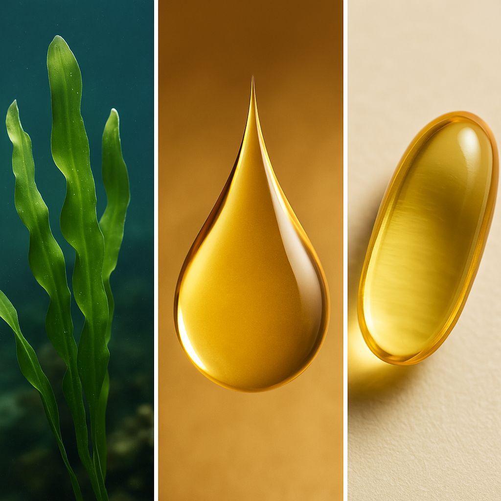 Algae vs. Omega-3 vs. Fish Oil: What’s Really the Difference? – Onbord